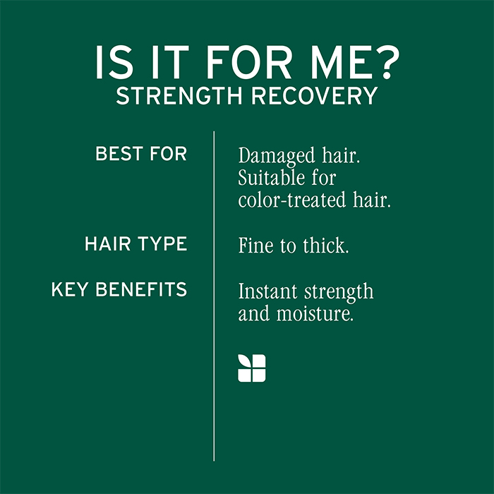 Strength Recovery Deep Treatment Mask for Breakage