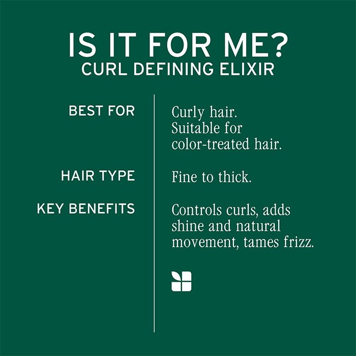 Curl Defining Elixir - Lightweight Cream for Curly Hair